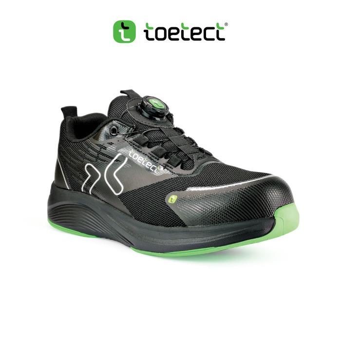 Toetect Men Low Cut Fast Lock Safety Shoe TOE-SP004 – BLACKSAFE OUTLET