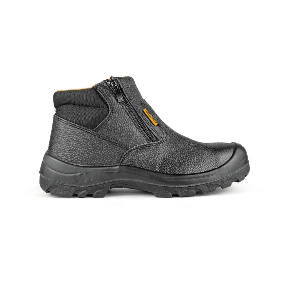 Hammerland Men Mid Cut with Double Zip Safety Shoes HAM-3009 GK ...